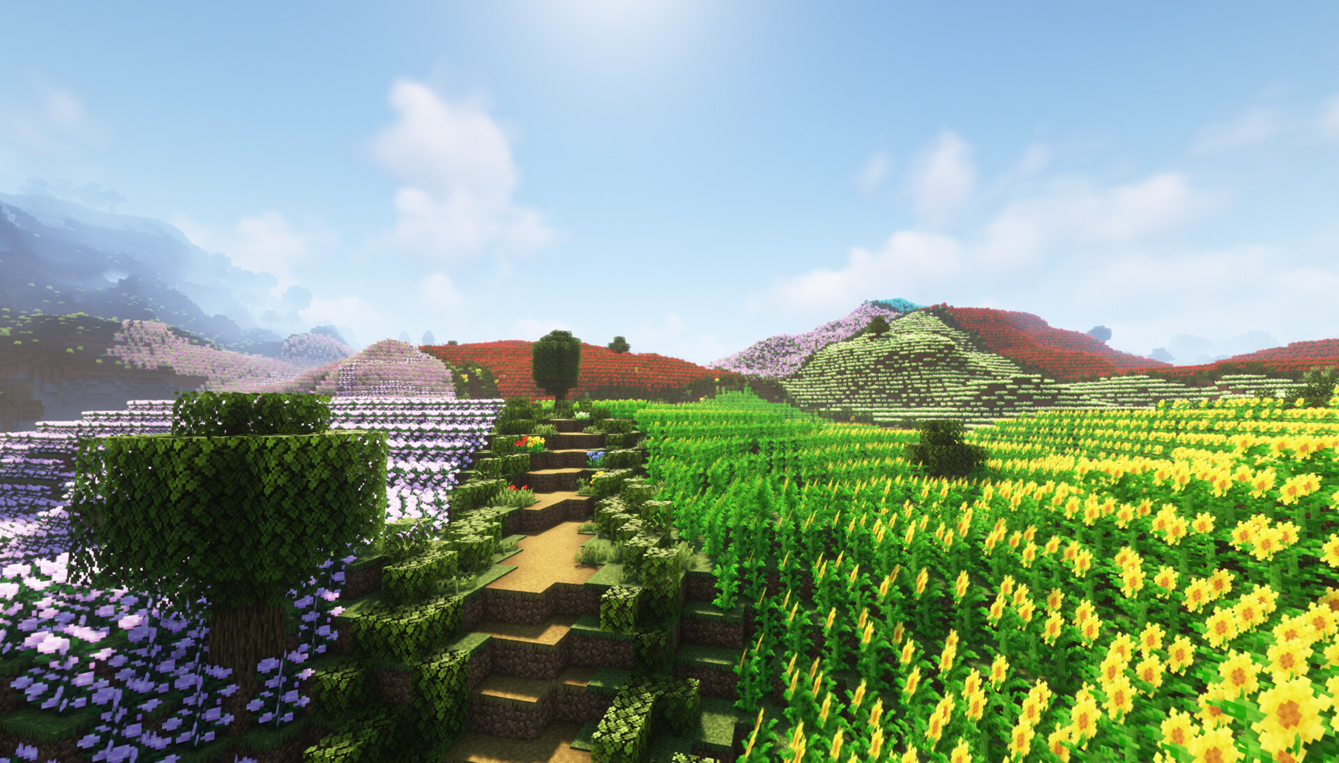 Flower Fields Minecraft Map