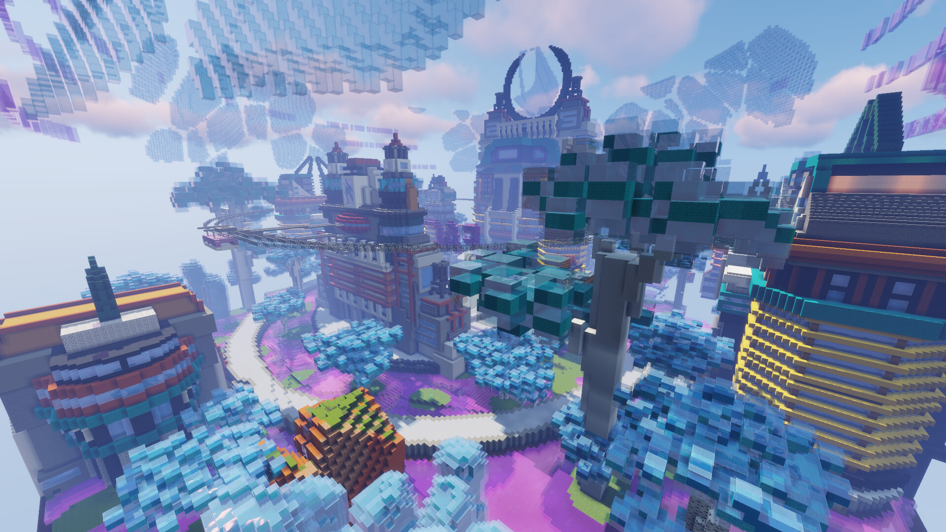 Sci-Fi Hub Minecraft Map