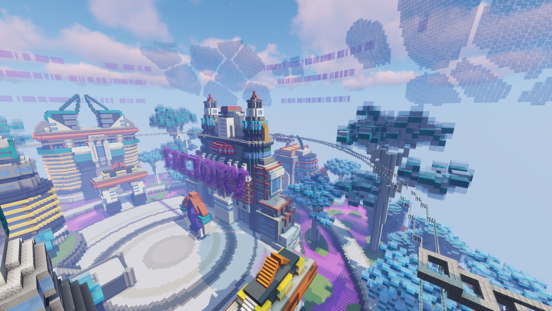 Sci-Fi Hub Minecraft Map