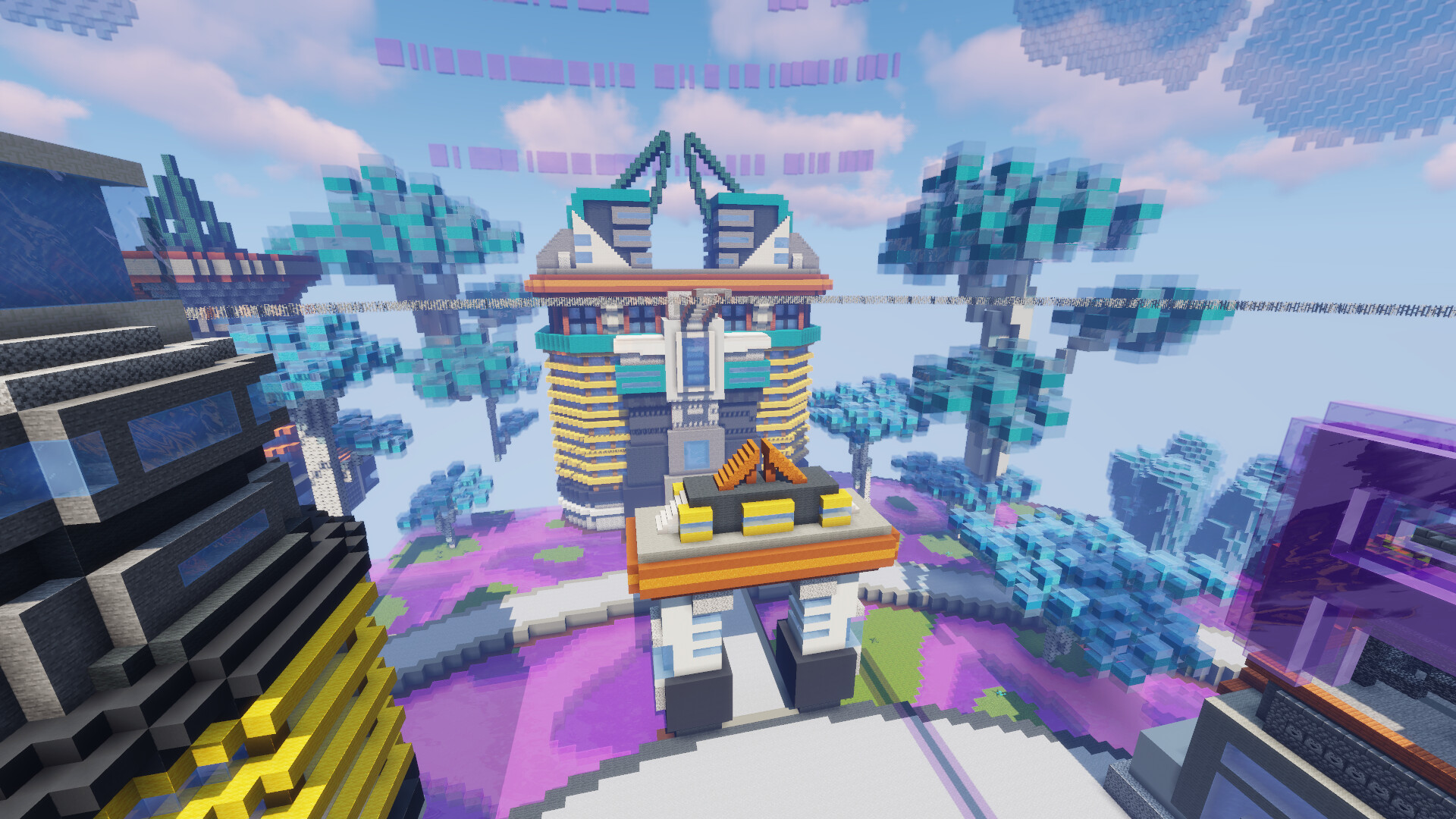 Sci-Fi Hub Minecraft Map