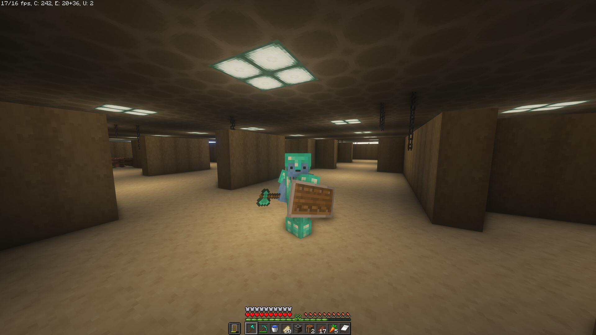 The Infinite Backrooms Minecraft Map