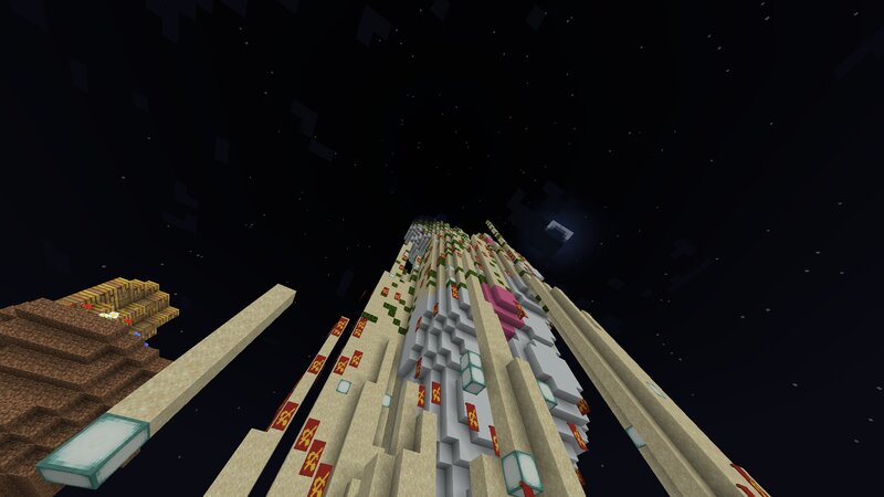 Ladder climbing Minecraft Map