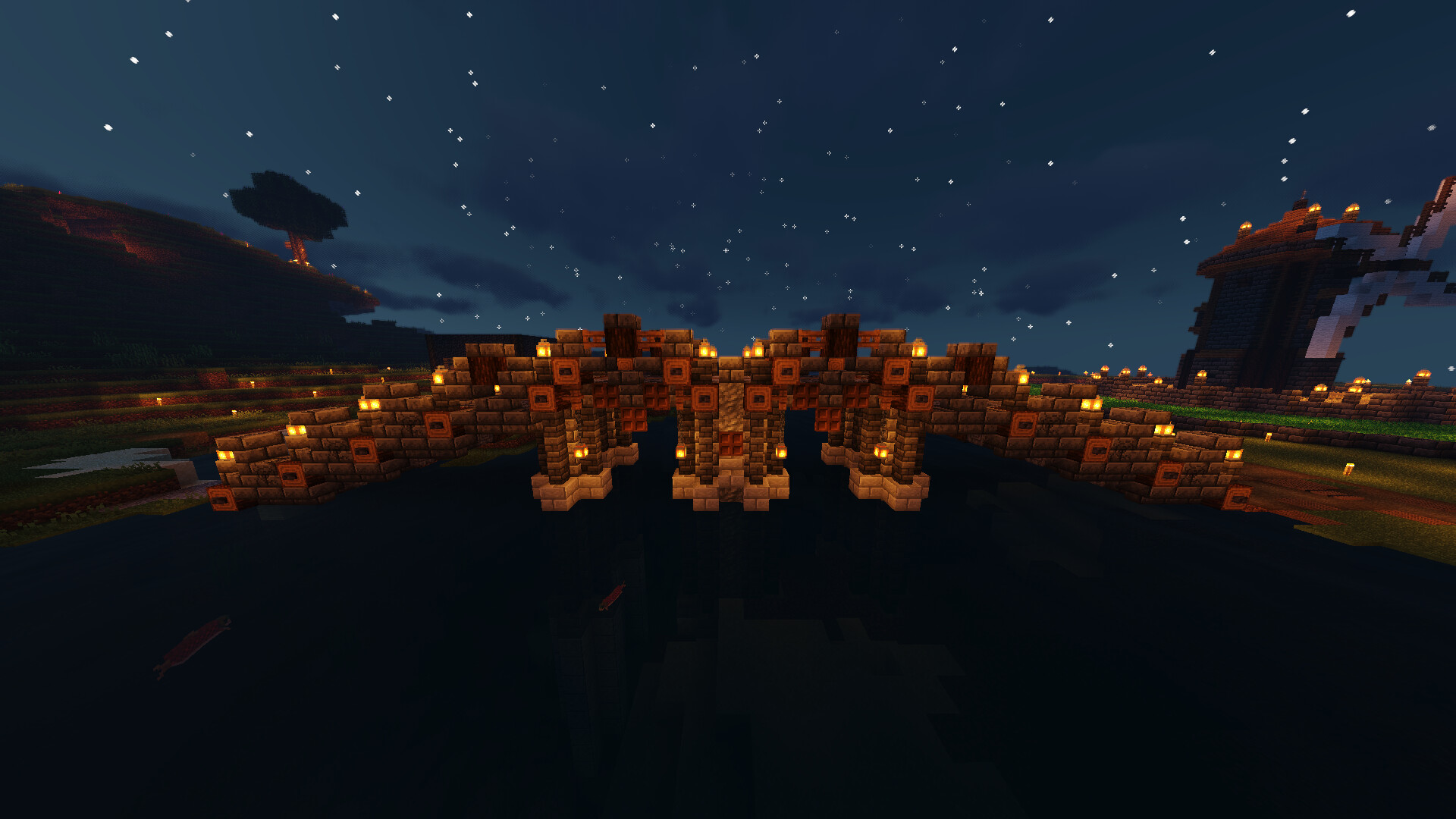 Medieval Brigde | New Material 1.18 Minecraft Map