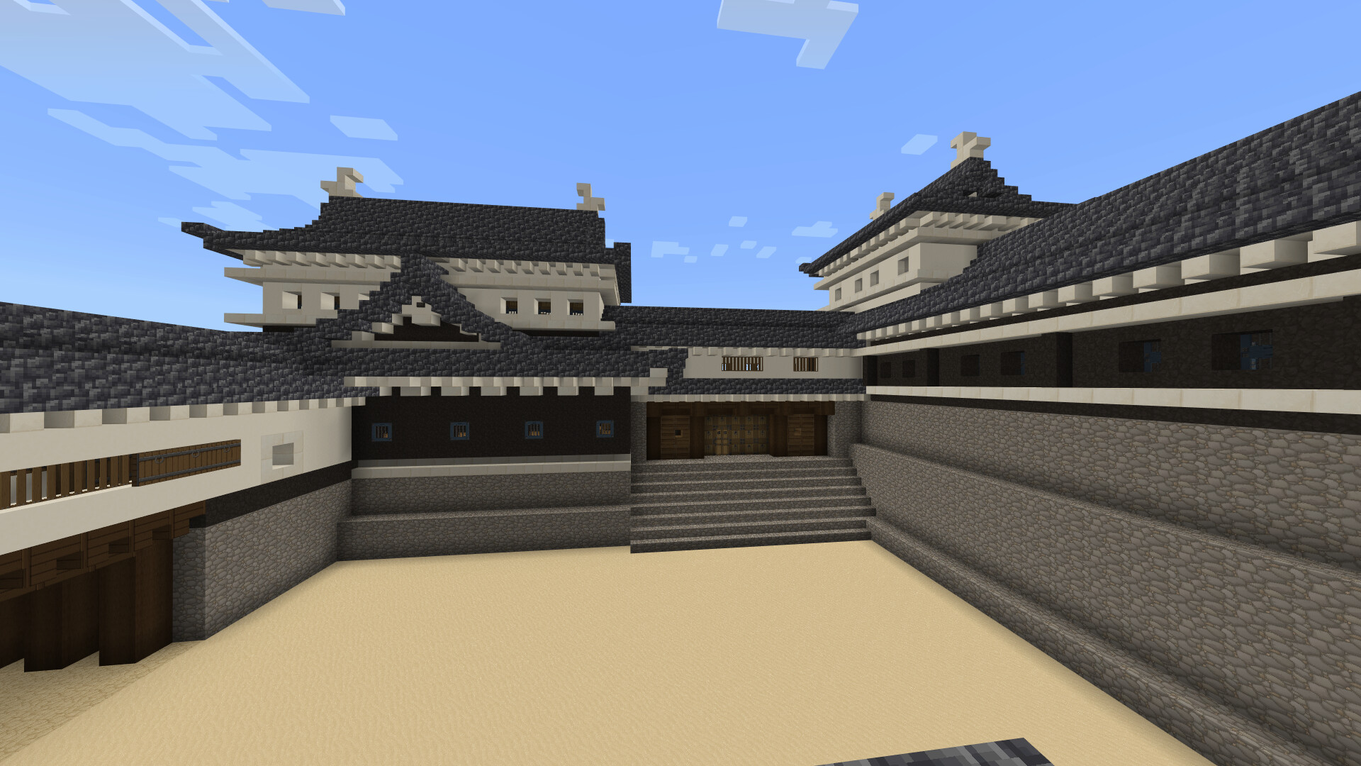 Japanese castle Minecraft Map
