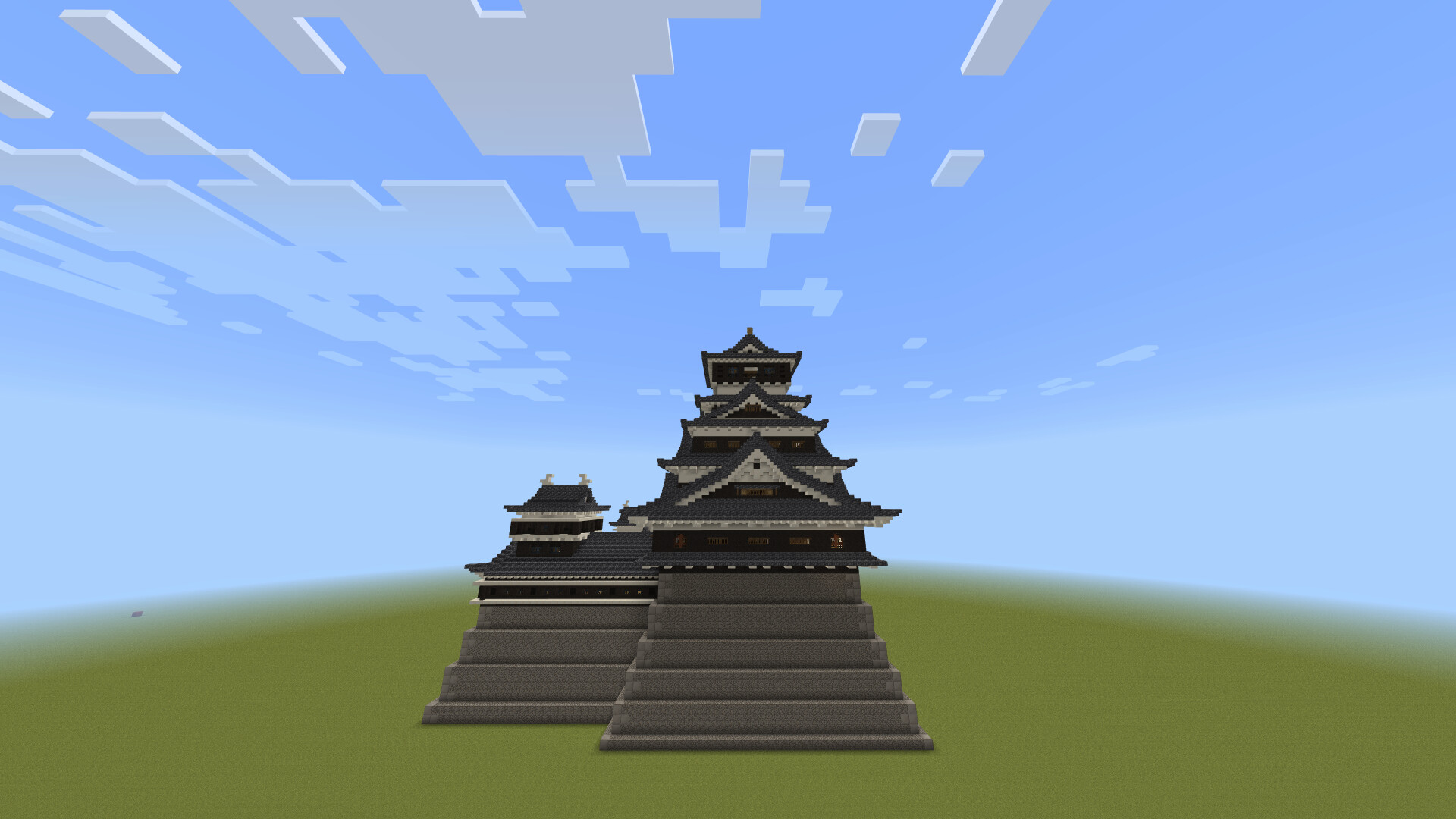 Japanese castle Minecraft Map