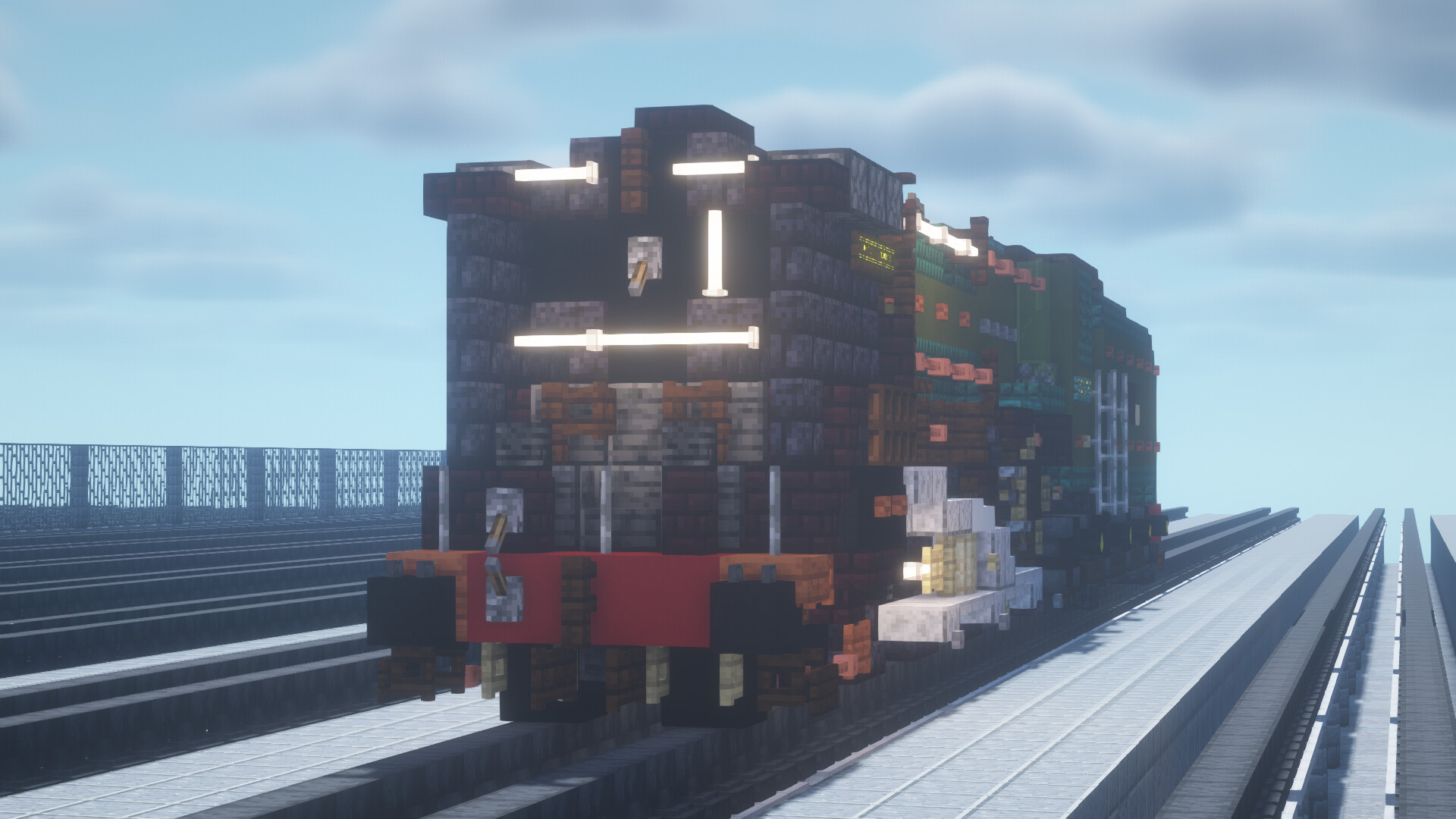 1.8:1 BR Standard Class 8 "Duke of Gloucester" Minecraft Map
