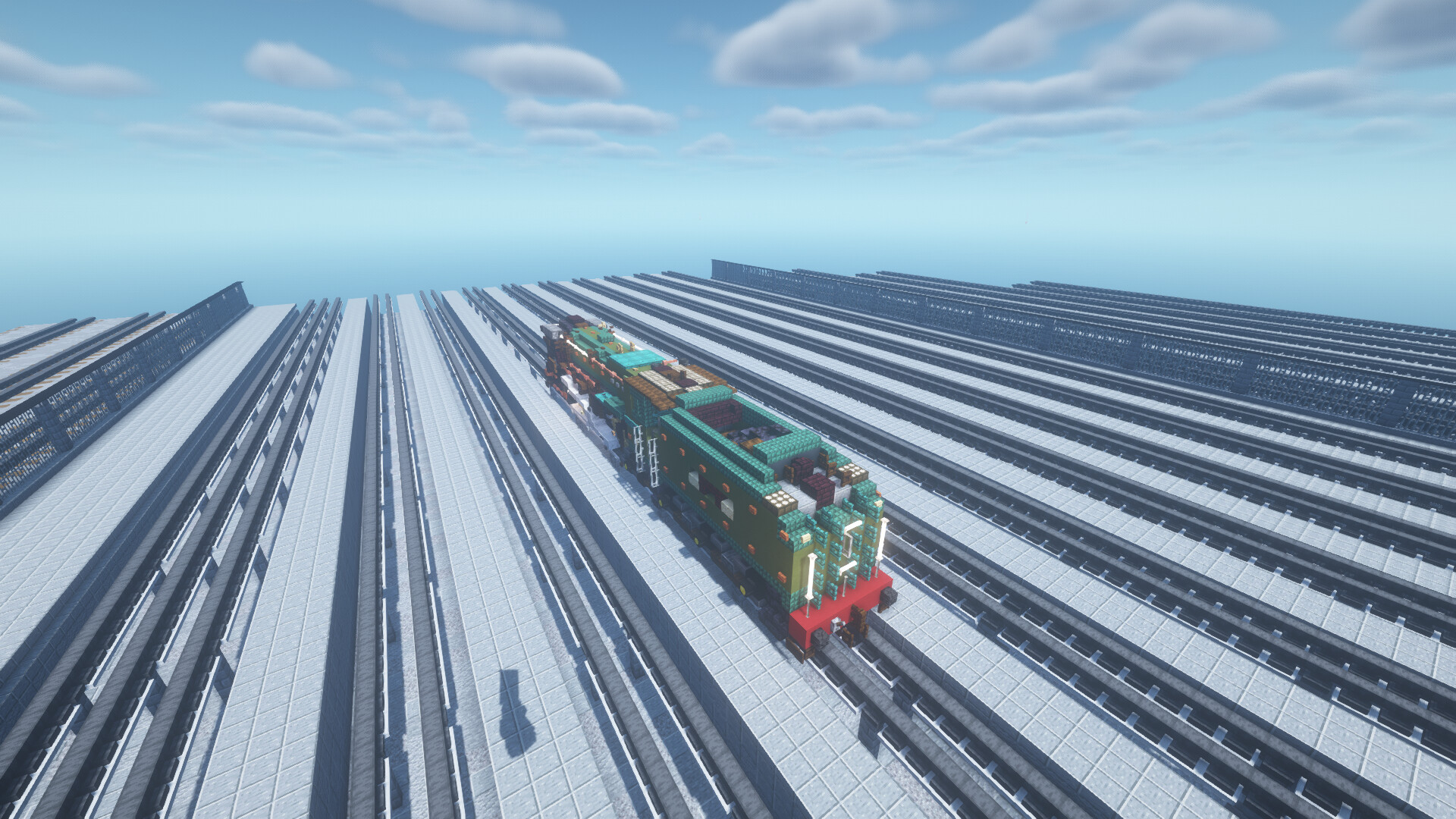 1.8:1 BR Standard Class 8 "Duke of Gloucester" Minecraft Map