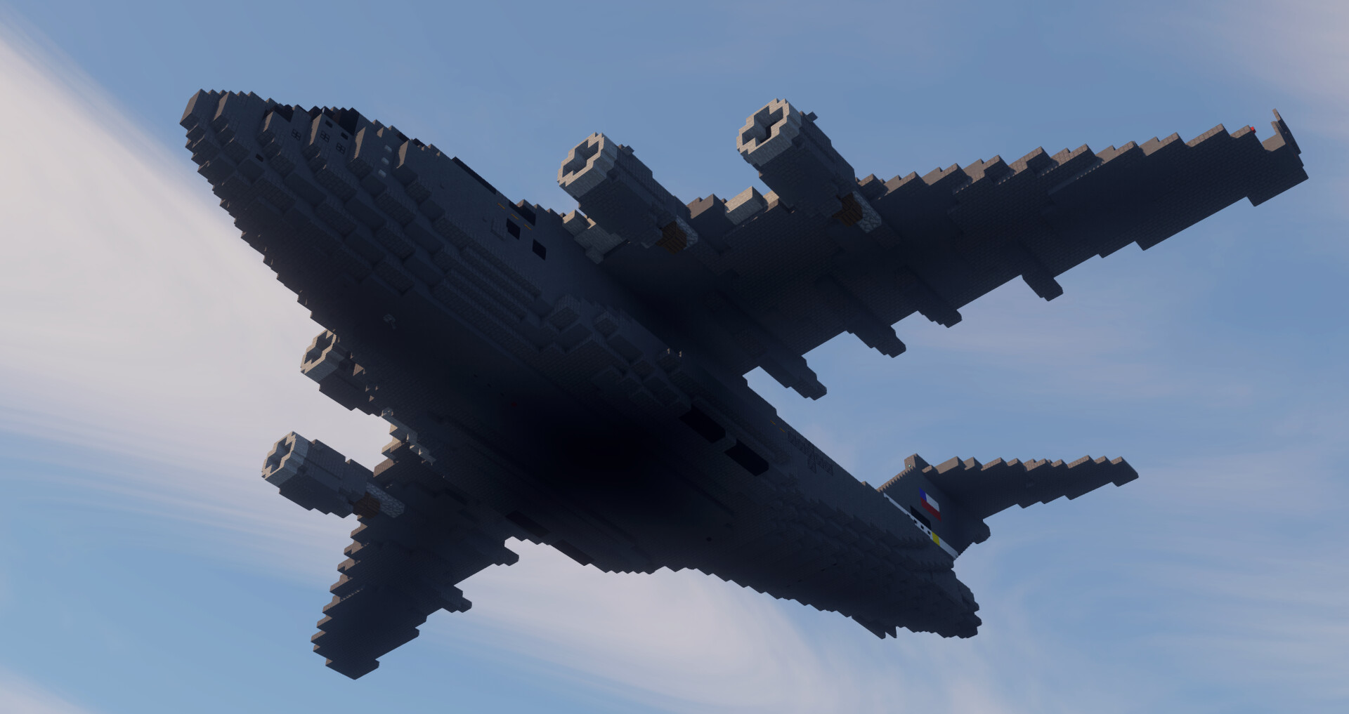 Boeing C-17 Globemaster III 1.5:1 Minecraft Map