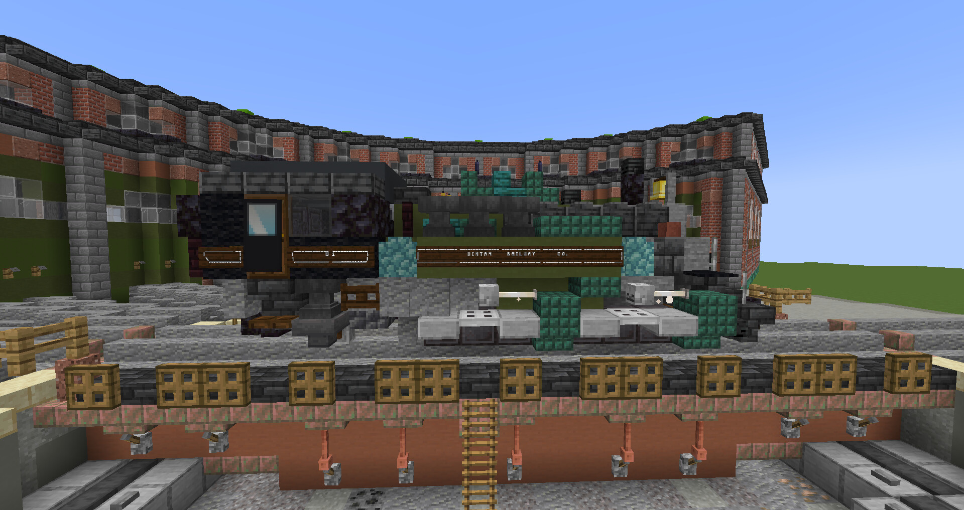 Uintah Railway Locomotives #50/51 Minecraft Map