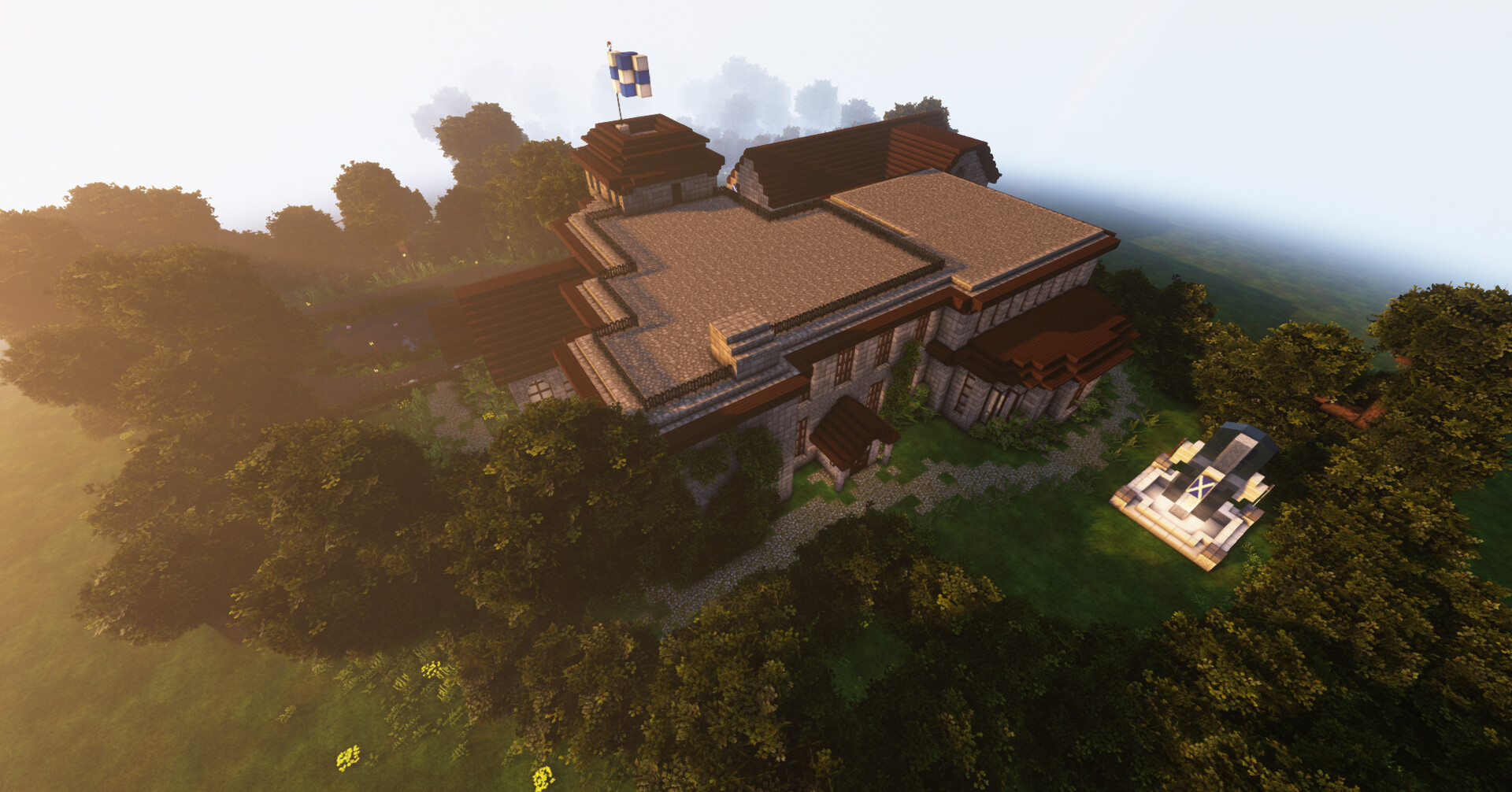Dutchersomme Grounds - Scottish Royal Manor House Minecraft Map