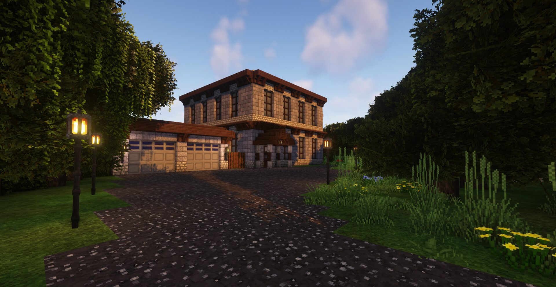 Dutchersomme Grounds - Scottish Royal Manor House Minecraft Map