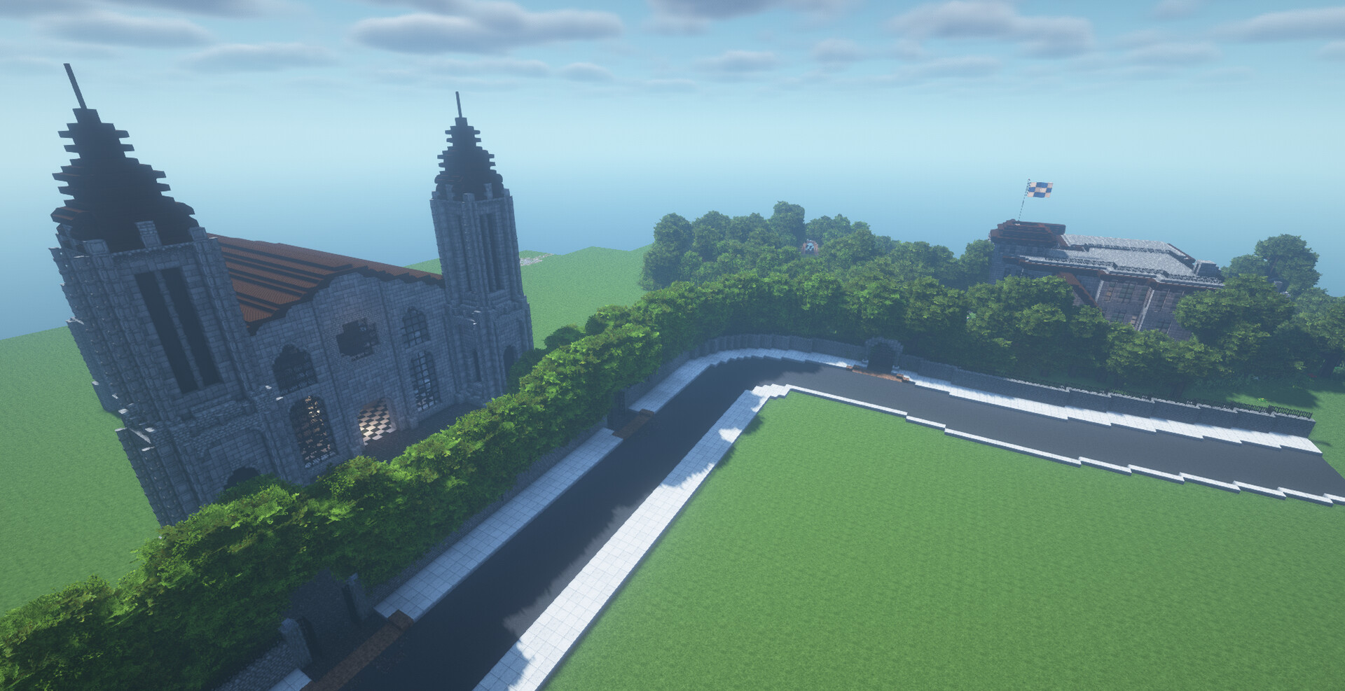 Dutchersomme Grounds - Scottish Royal Manor House Minecraft Map