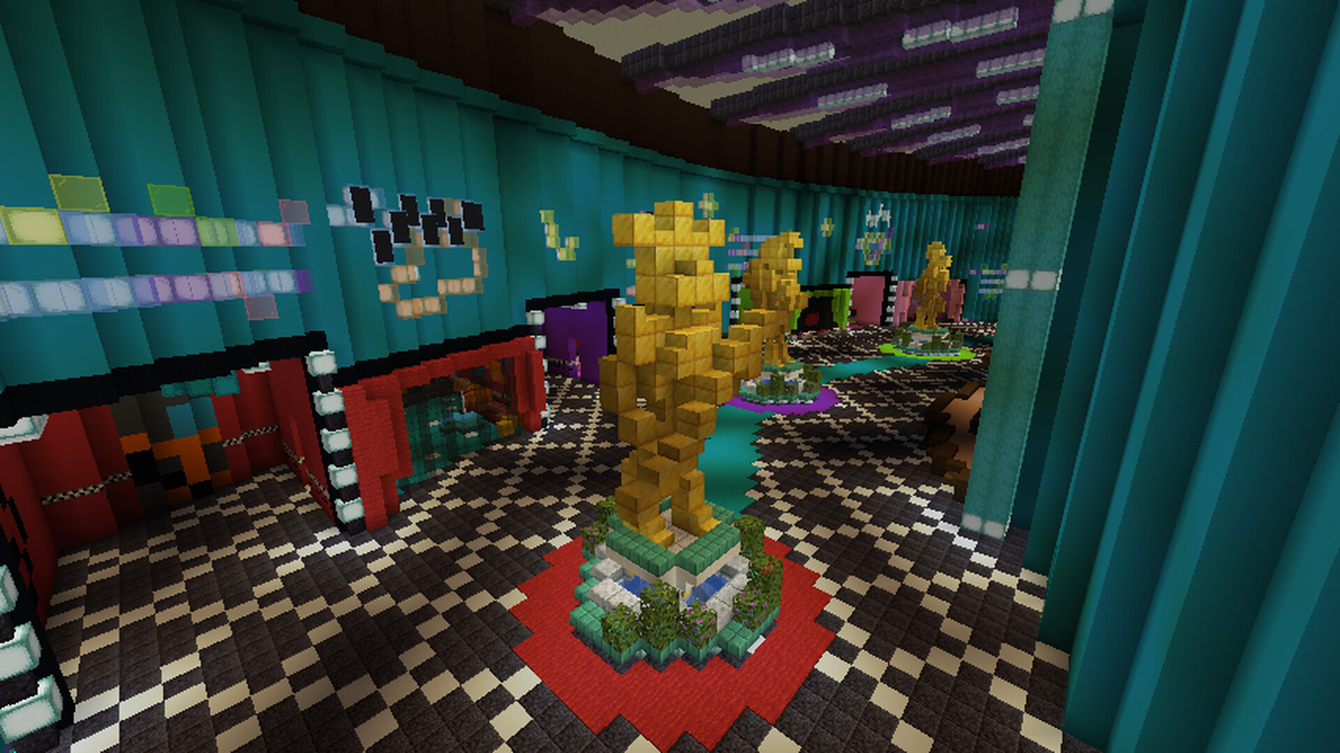 Fnaf Security Breach Map - Gameplay + Texture Pack (In Development ...