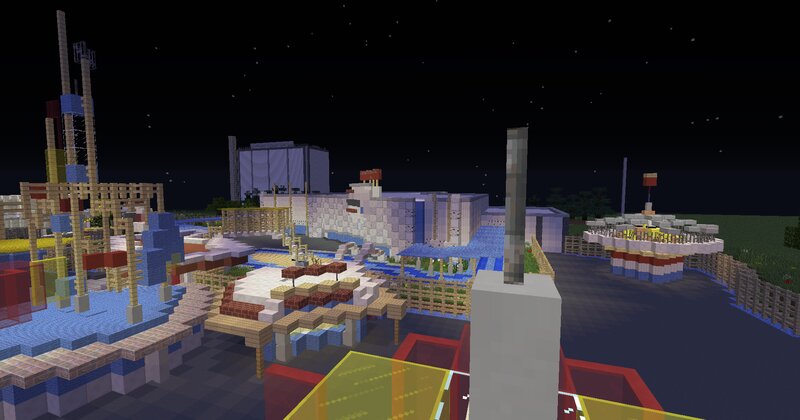 it's a small world 1964 World's Fair Minecraft Map