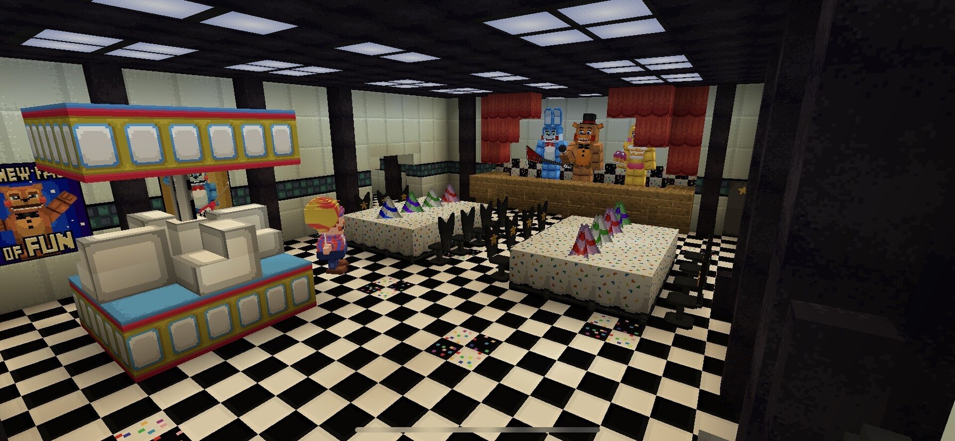 Custom FNAF 2 Minecraft Map