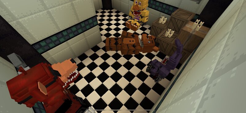 Custom FNAF 2 Minecraft Map