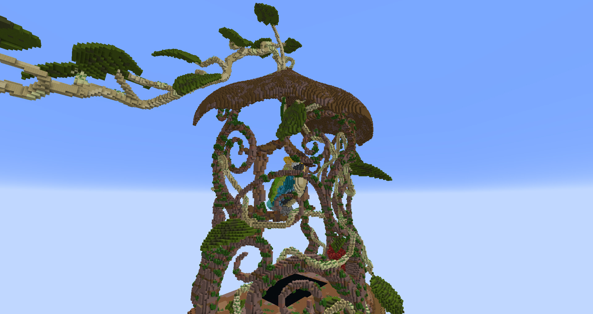 Bird Cage - Mine map. Minecraft Map