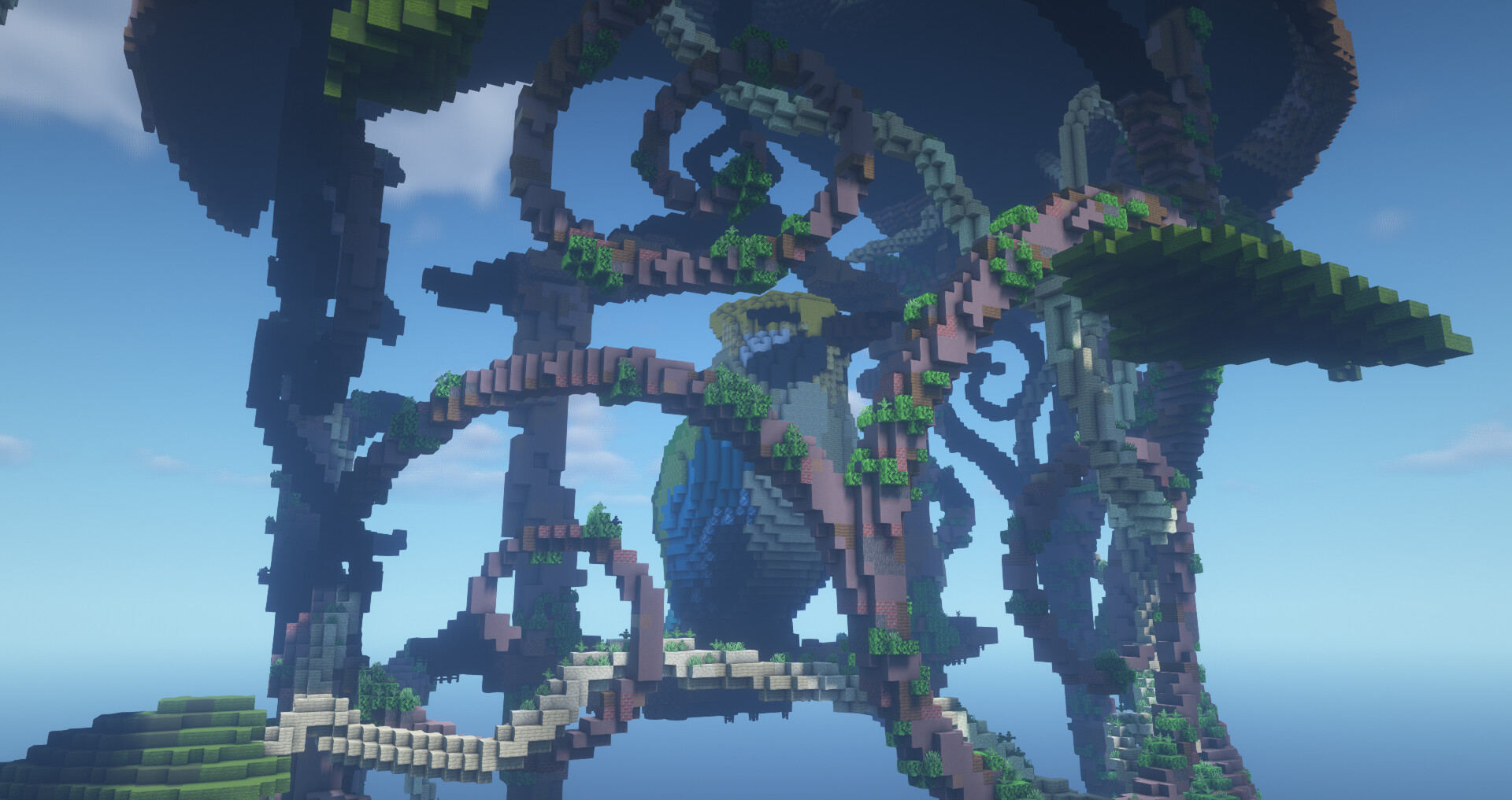 Bird Cage - Mine map. Minecraft Map
