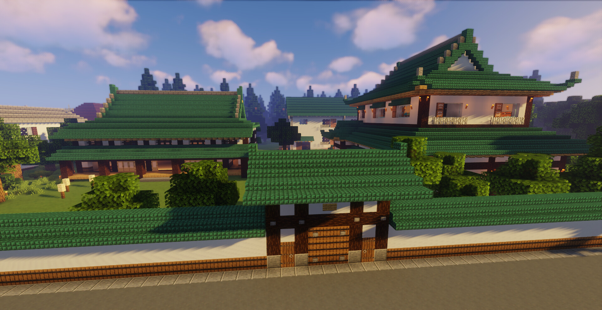 Ryōzanpaku Dojo from Kenichi Minecraft Map