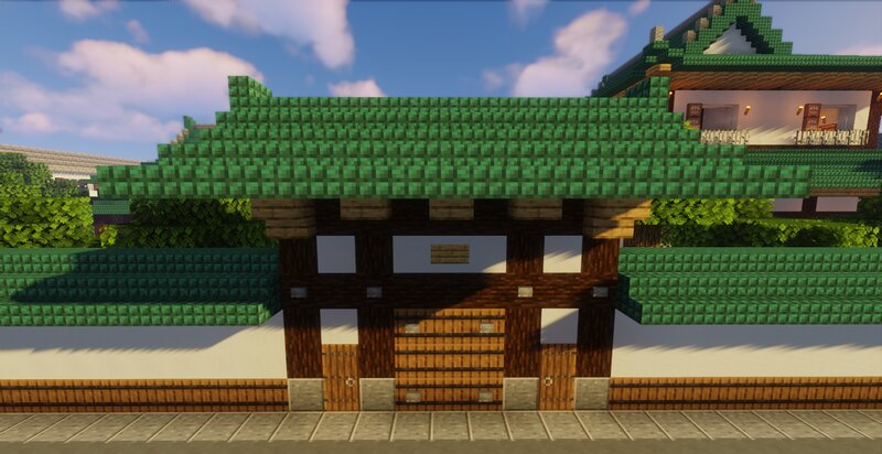 Ryōzanpaku Dojo from Kenichi Minecraft Map