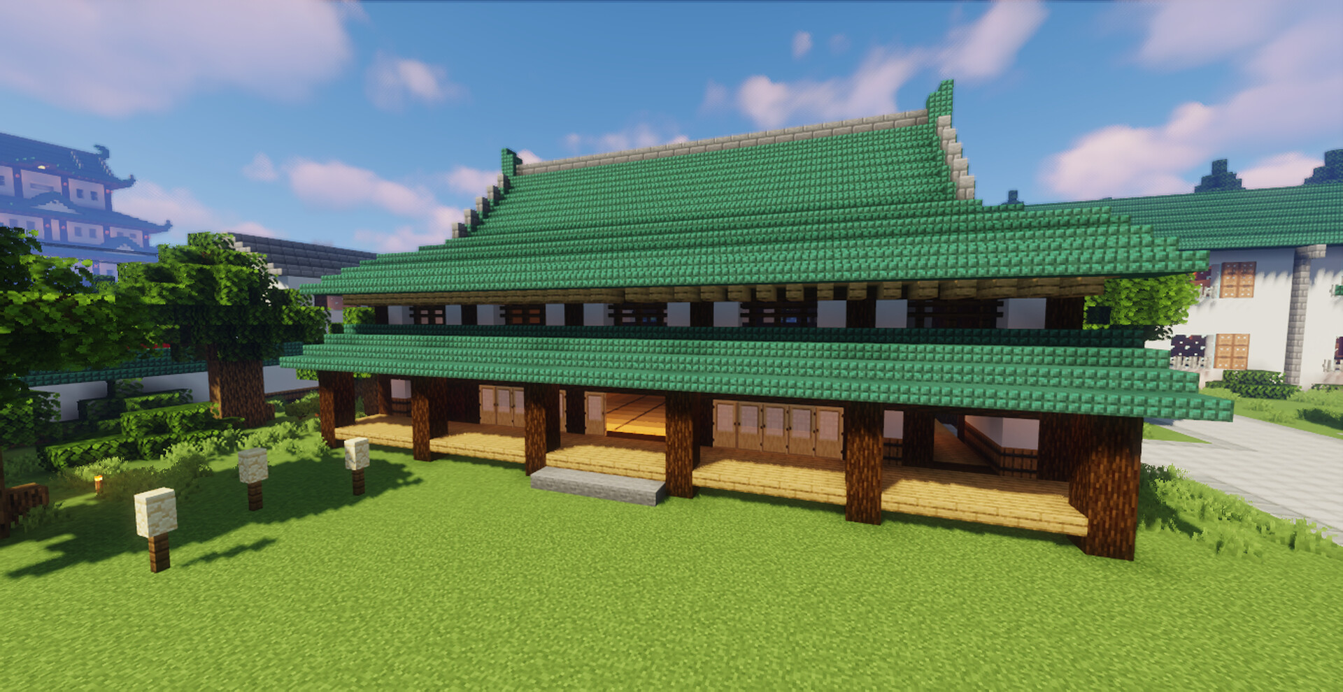 Ryōzanpaku Dojo from Kenichi Minecraft Map