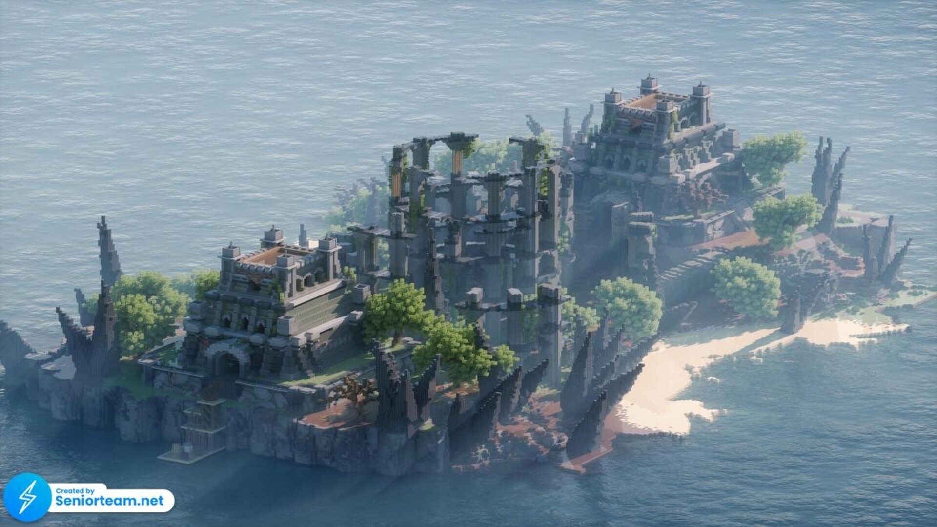 Old Temple Island Minecraft Map