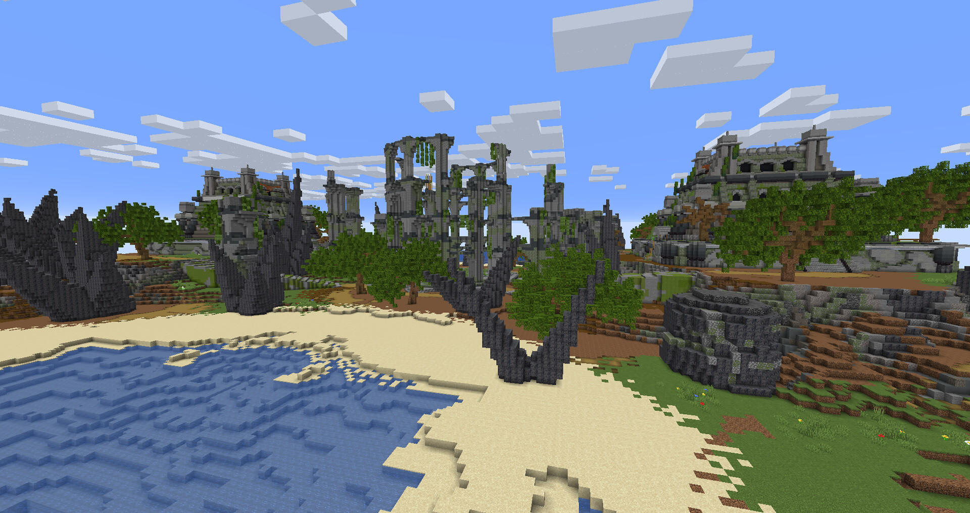 Old Temple Island Minecraft Map