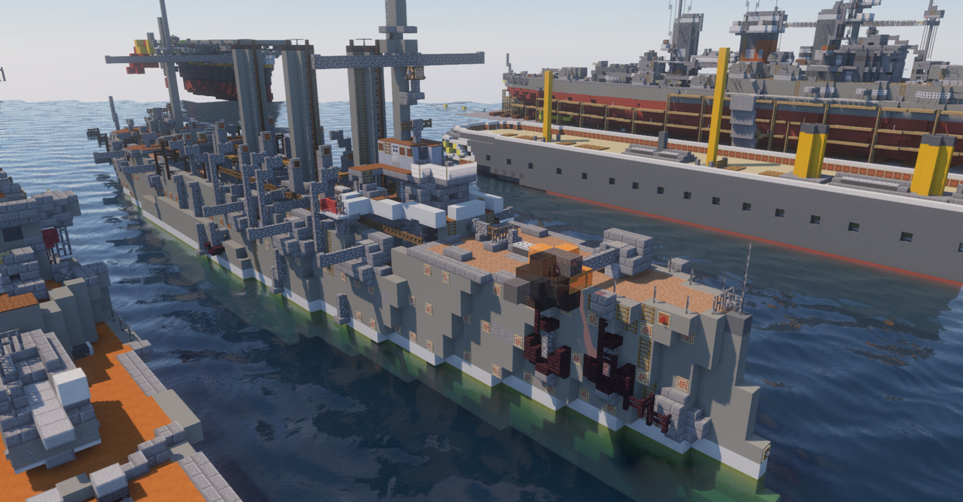Cruiser Aurora/Авро́ра Minecraft Map