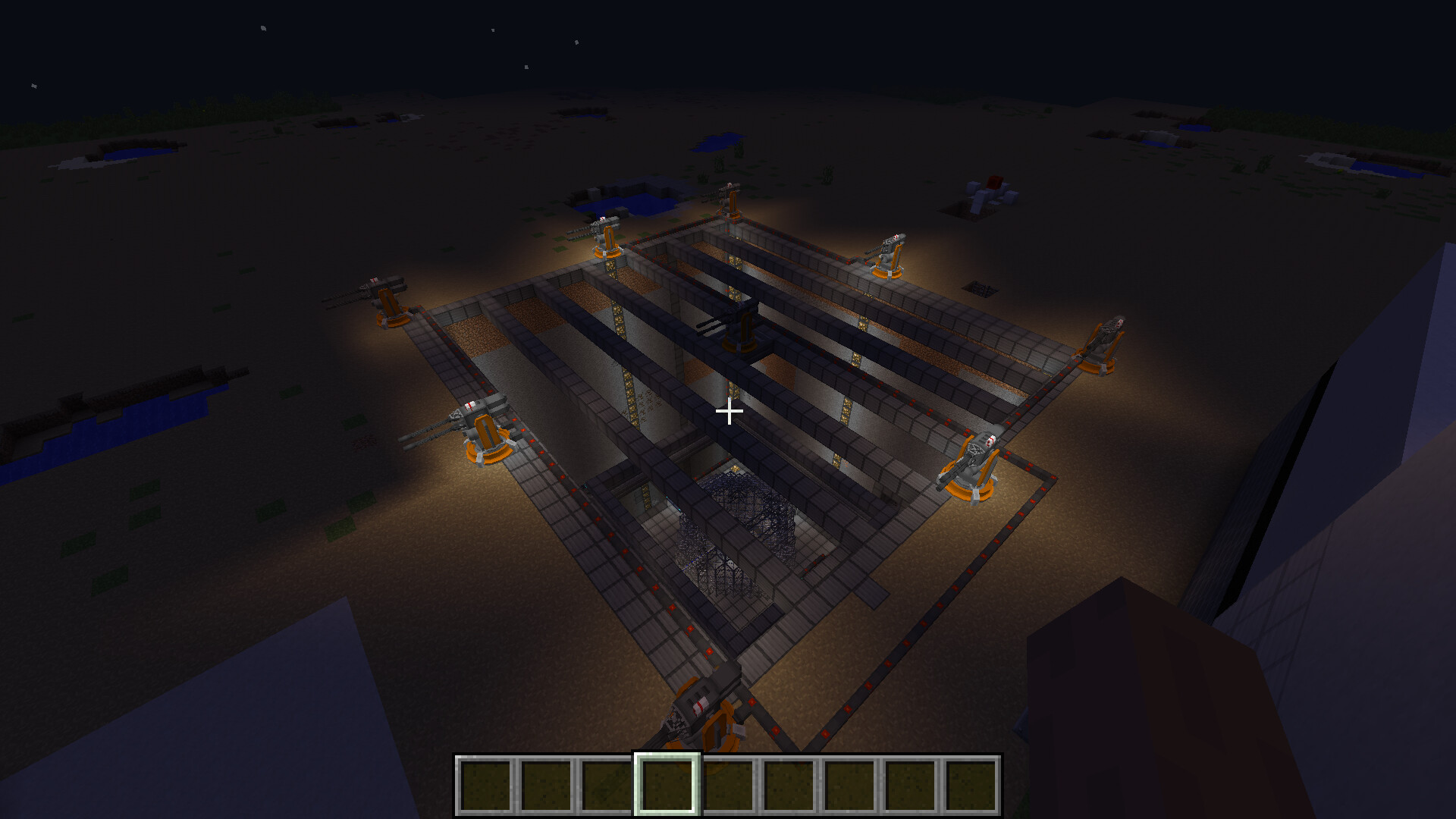 HBM's NTM mod Energy Research Facility Minecraft Map