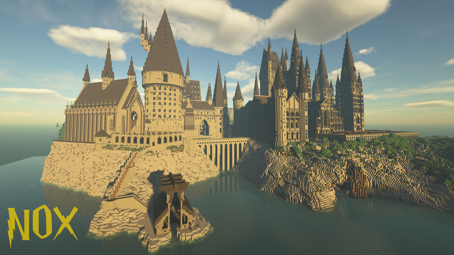 Harry Potter Minecraft Map [The NOX] - Hogwarts, London, Diagon Alley ...