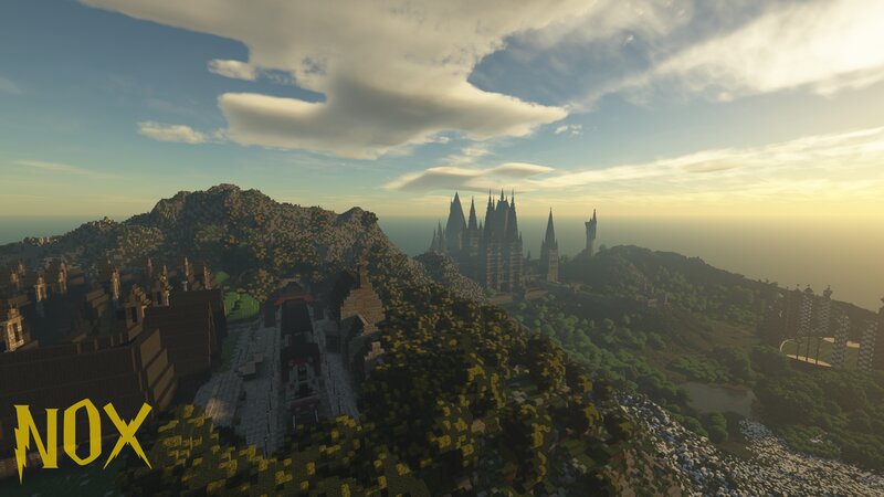 Harry Potter in Minecraft [The NOX] - Hogwarts, London, Diagon Alley, Hogsmeade, Adventure and ...