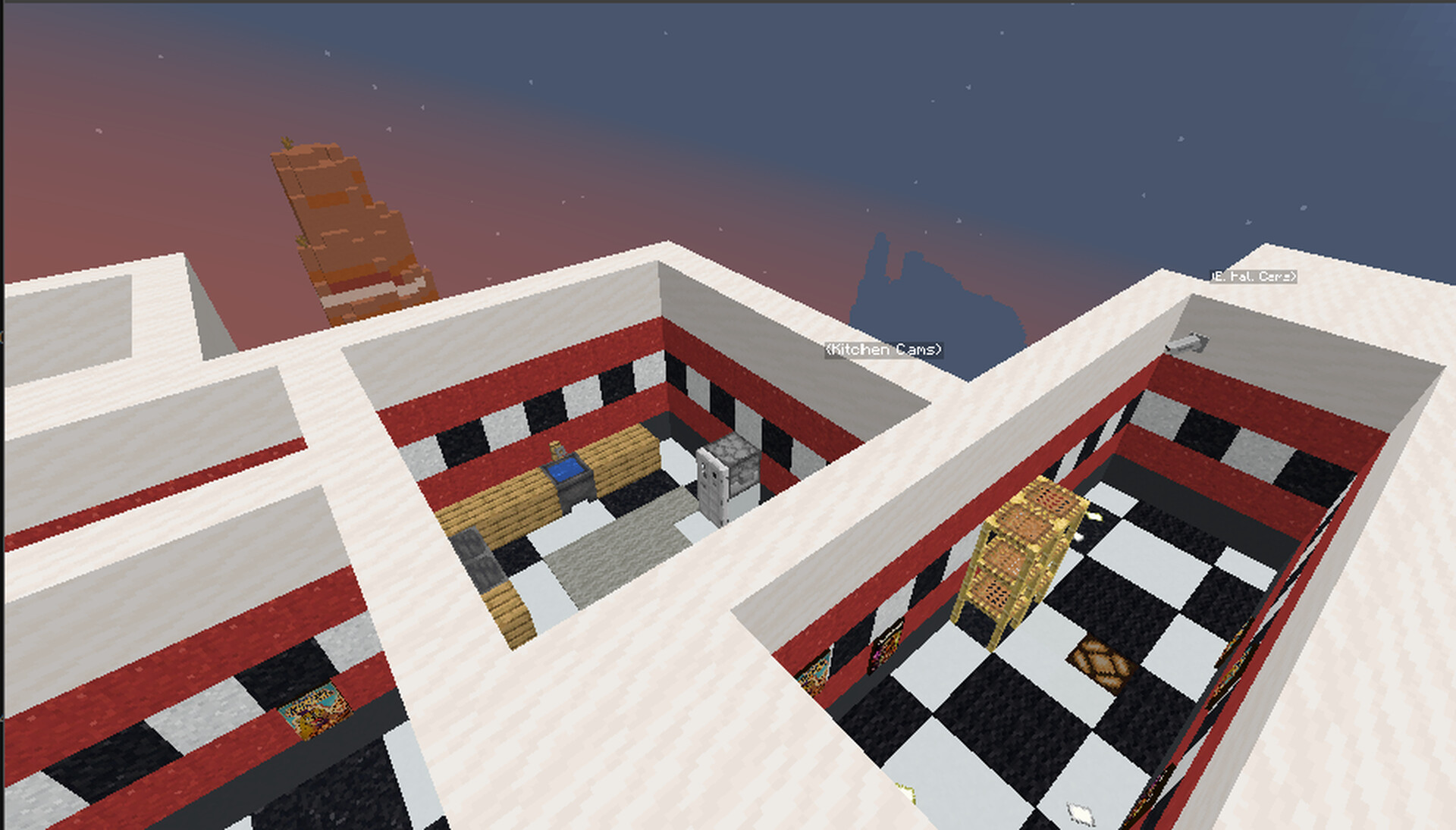 FNAF 1 Map Minecraft Map