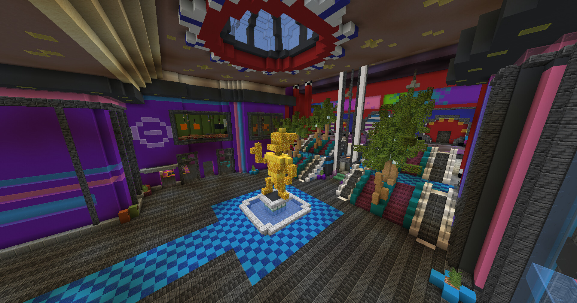 FNAF Security Breach 1:1 Recreation 1.18.2 Minecraft Map