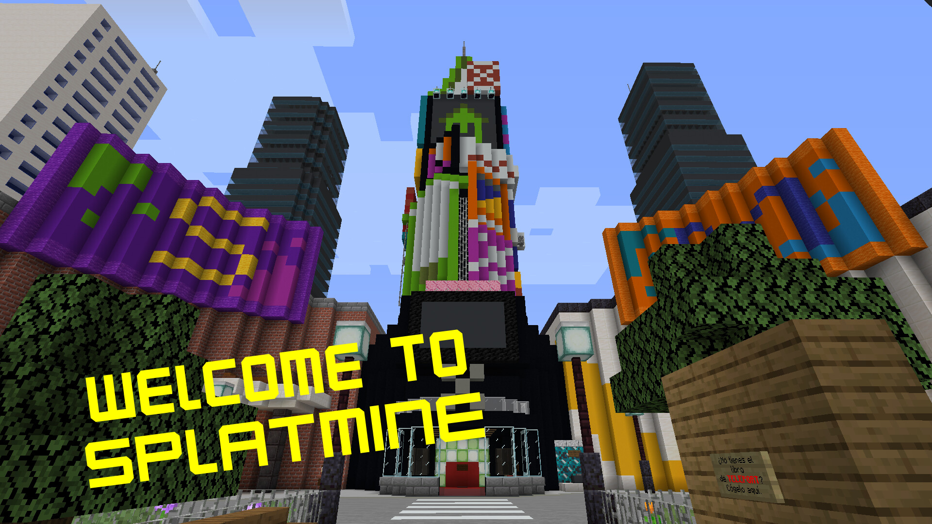 SPLATMINE Minecraft Map