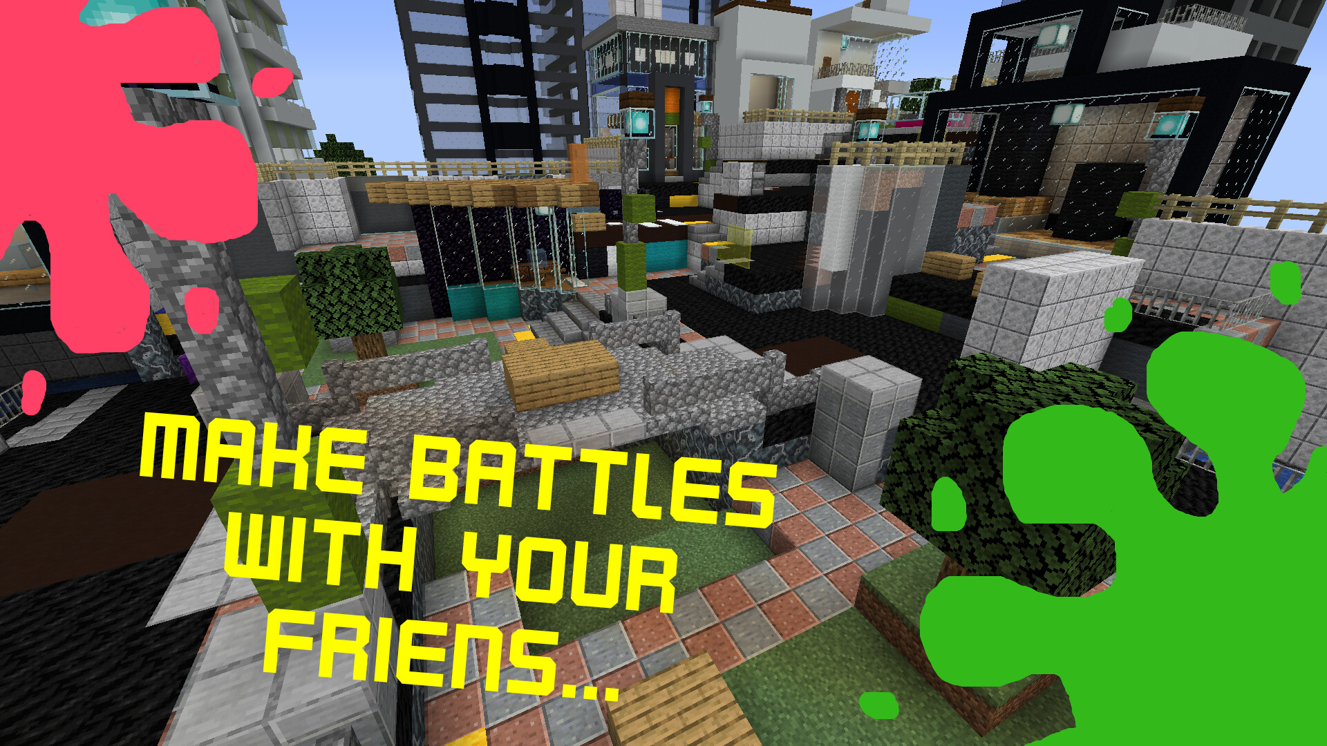 SPLATMINE Minecraft Map