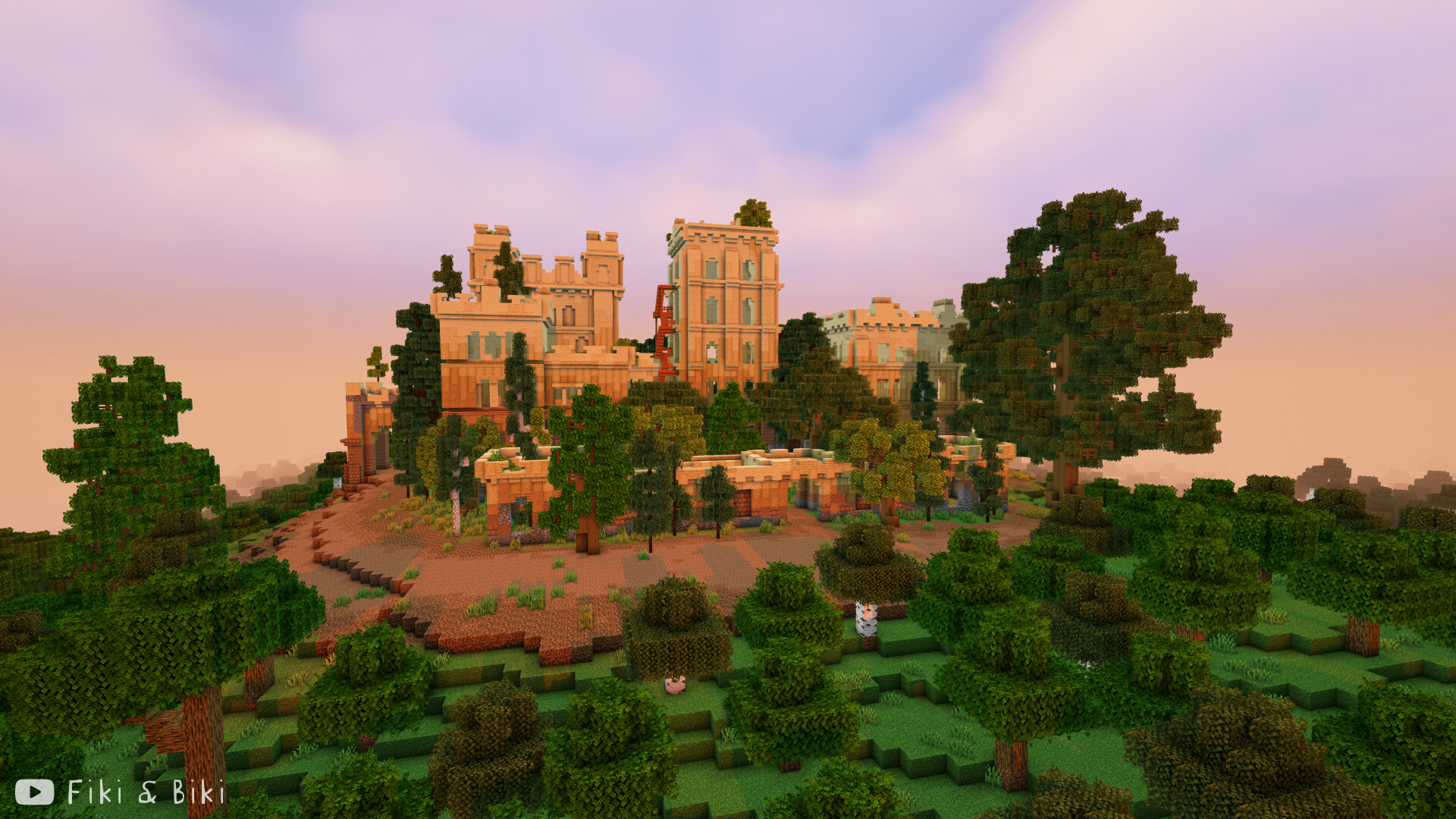 The Ruins of Lennox Castle Hospital Minecraft Map