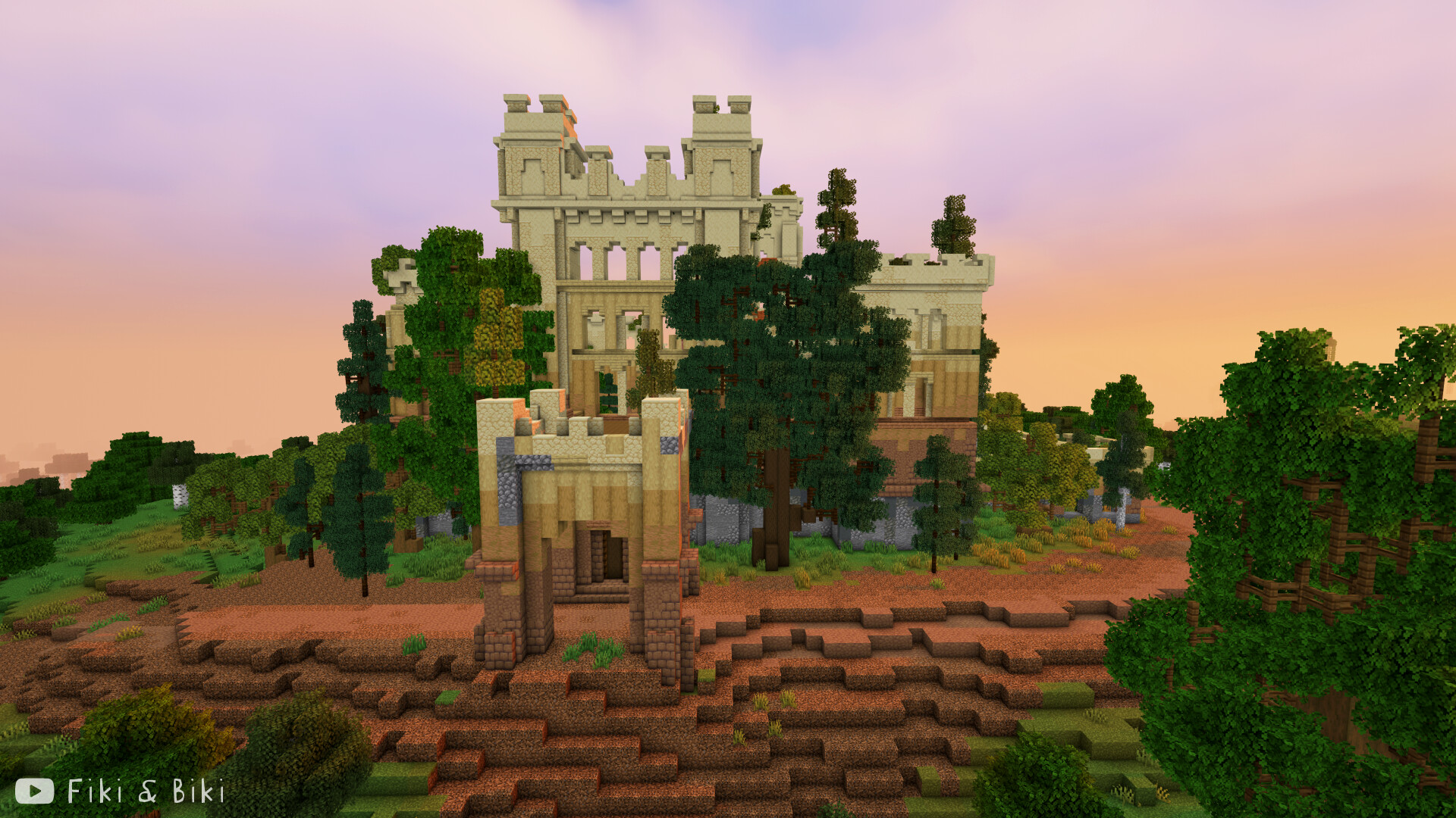 The Ruins of Lennox Castle Hospital Minecraft Map