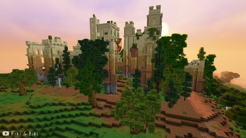 The Ruins of Lennox Castle Hospital Minecraft Map