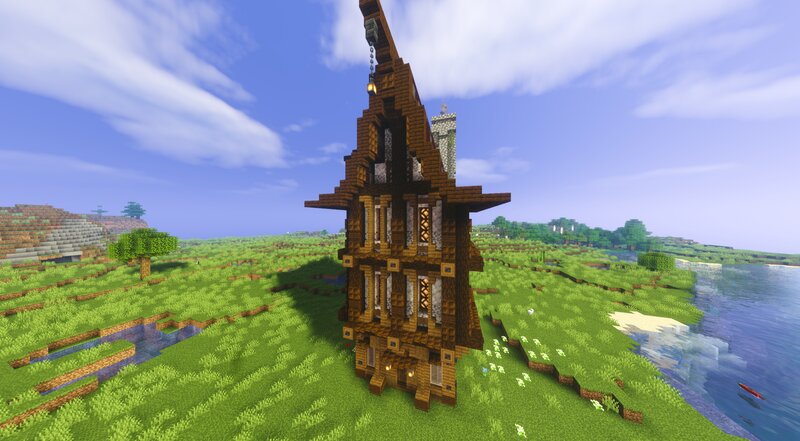 Medieval House #56 | Netherite Knights Minecraft Map