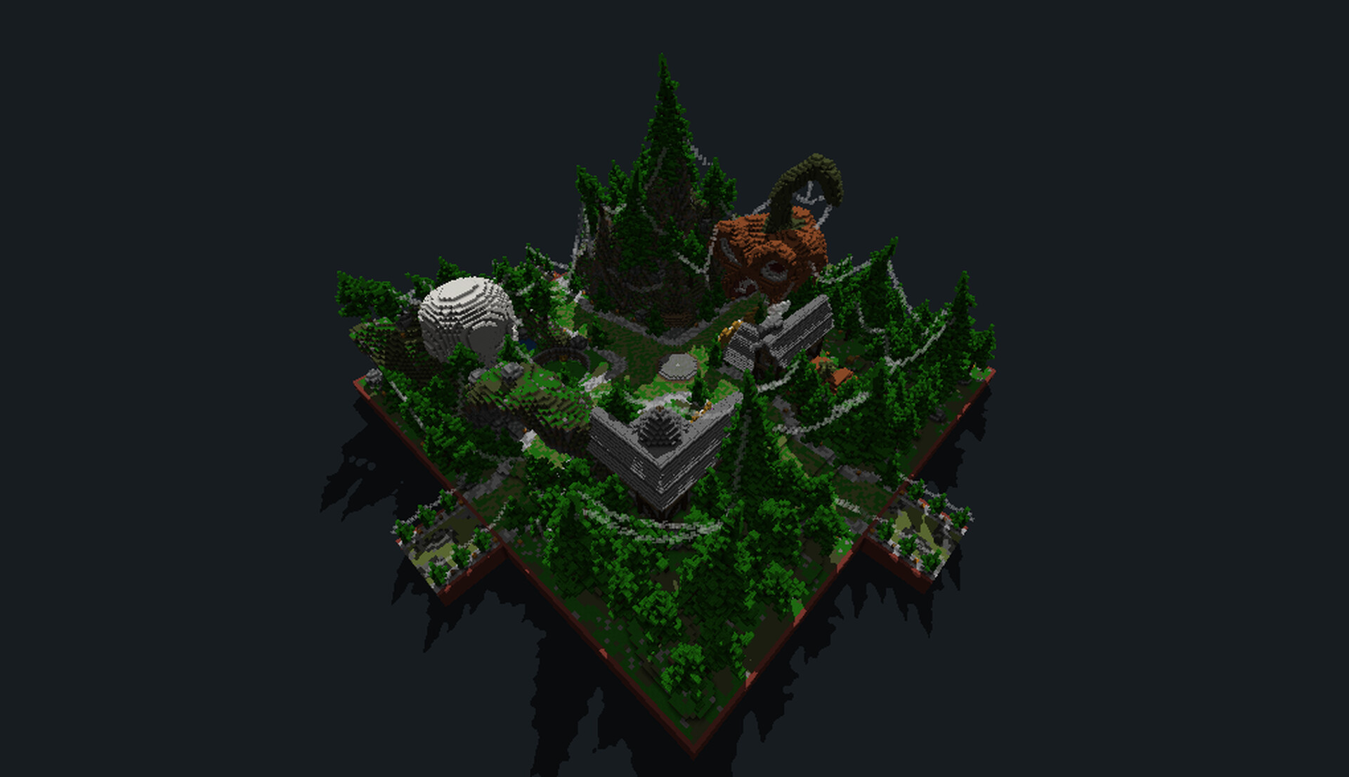 HCF Halloween Minecraft Map