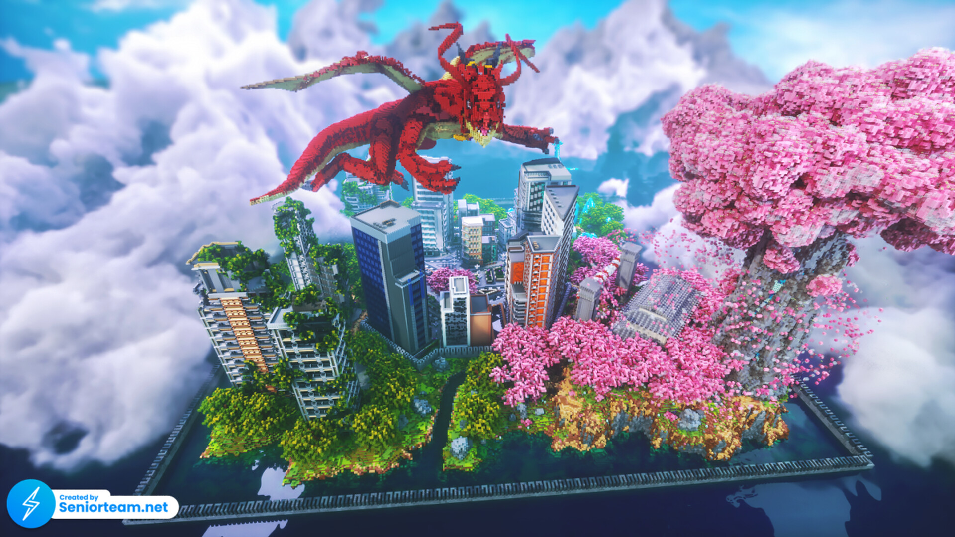 Dragon City Minecraft Map
