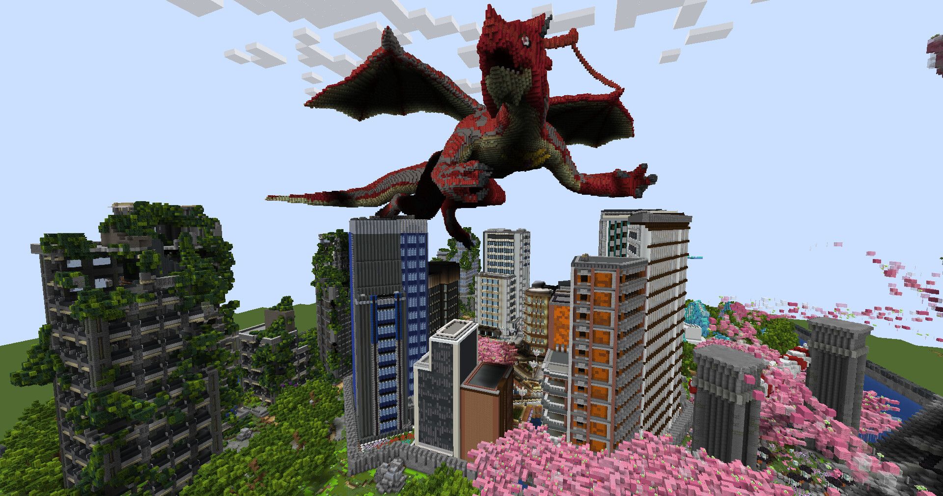 Dragon City Minecraft Map