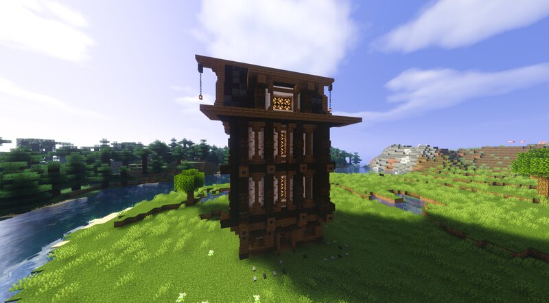 Medieval House #57 | Netherite Knights Minecraft Map