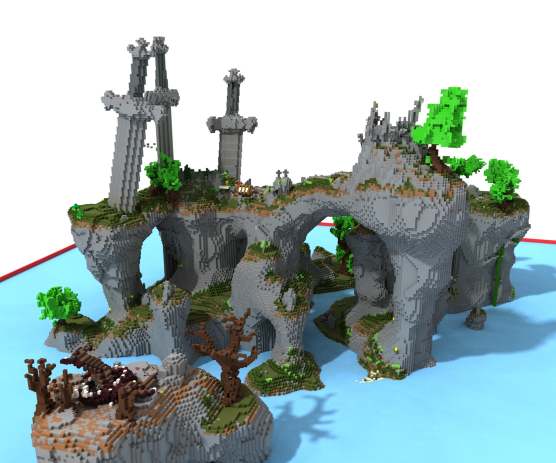 Minecraft hub [PVP spawn] Minecraft Map