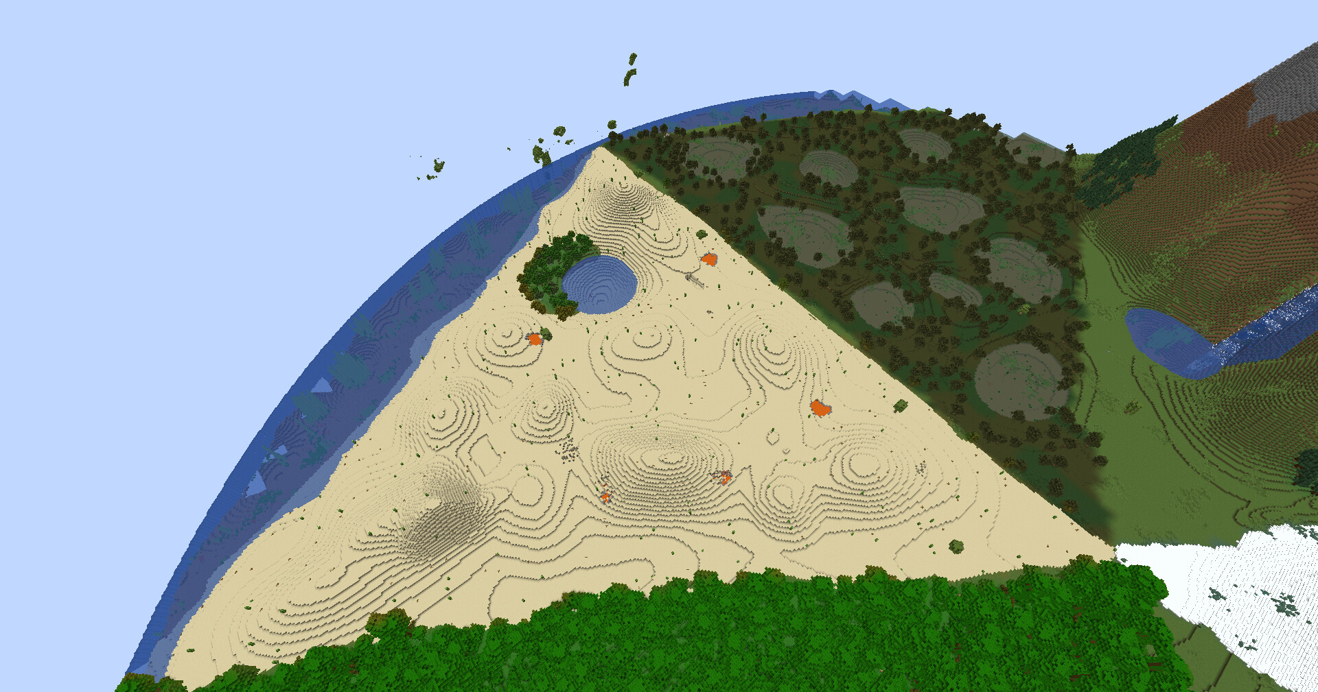 6 Nations Biome Map Minecraft Map