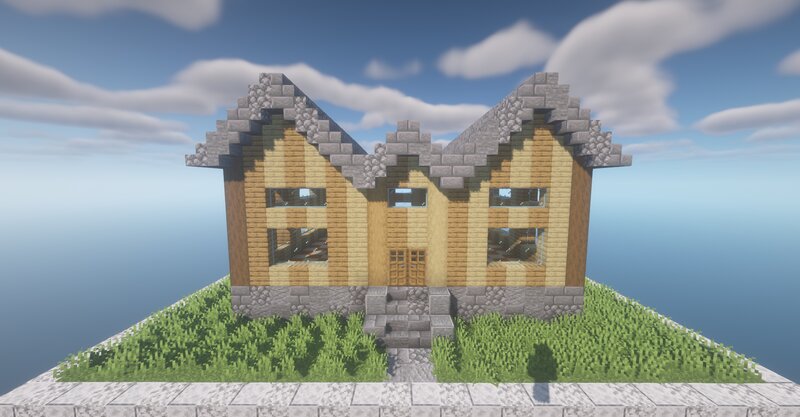 23 Window House Minecraft Map