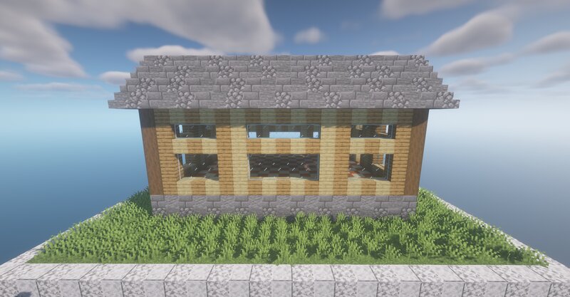 23 Window House Minecraft Map