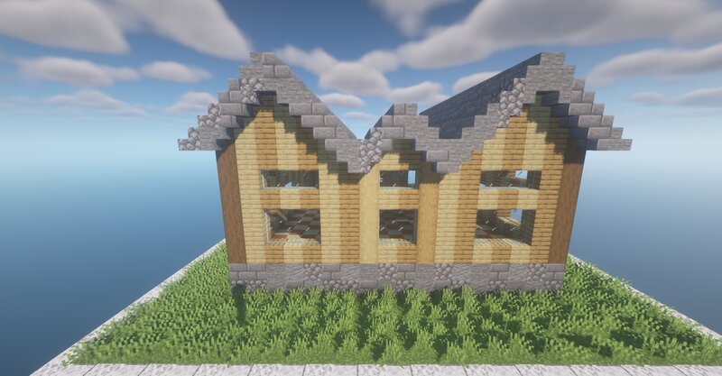 23 Window House Minecraft Map