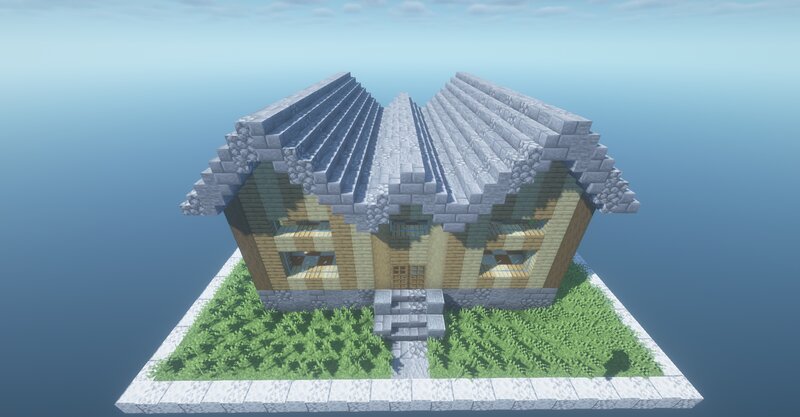 23 Window House Minecraft Map