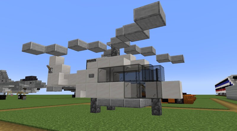 Simple Helicopter Minecraft Map